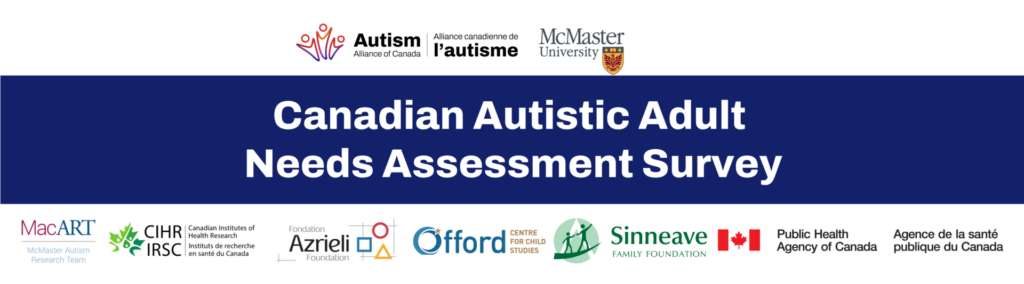 Research and Data Initiatives - Autism Alliance of Canada