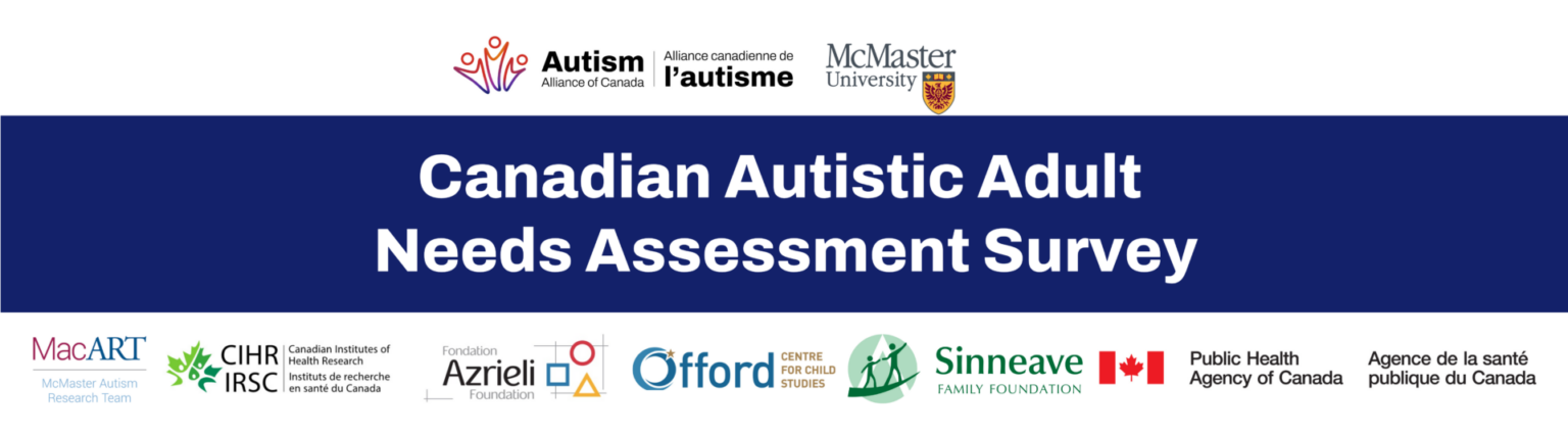 Canadian Autistic Adult Needs Assessment - Autism Alliance of Canada